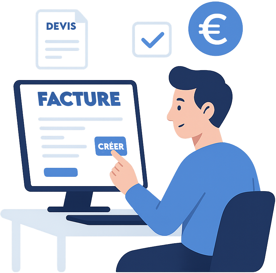 Créer une facture ou un devis